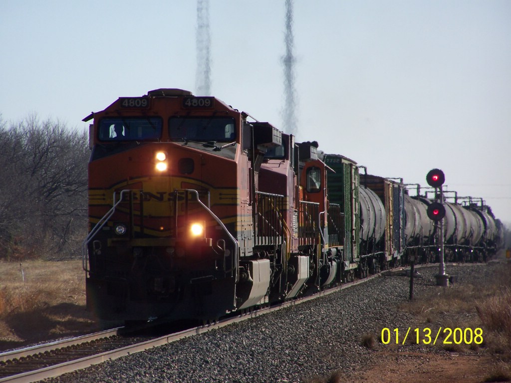 BNSF C44-9W 4809